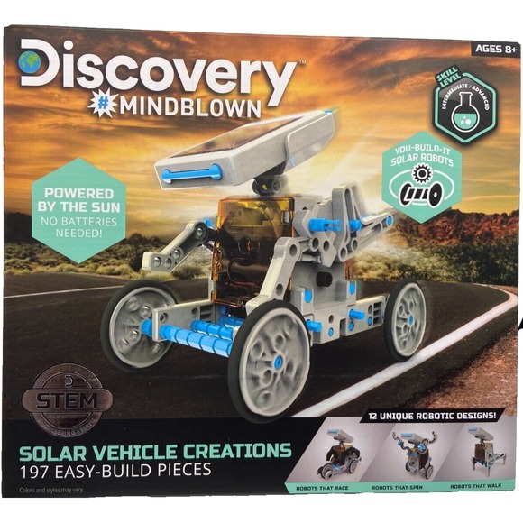 Discovery | Toys | Discovery Mindblown Solar Vehicle Creations Stem ...